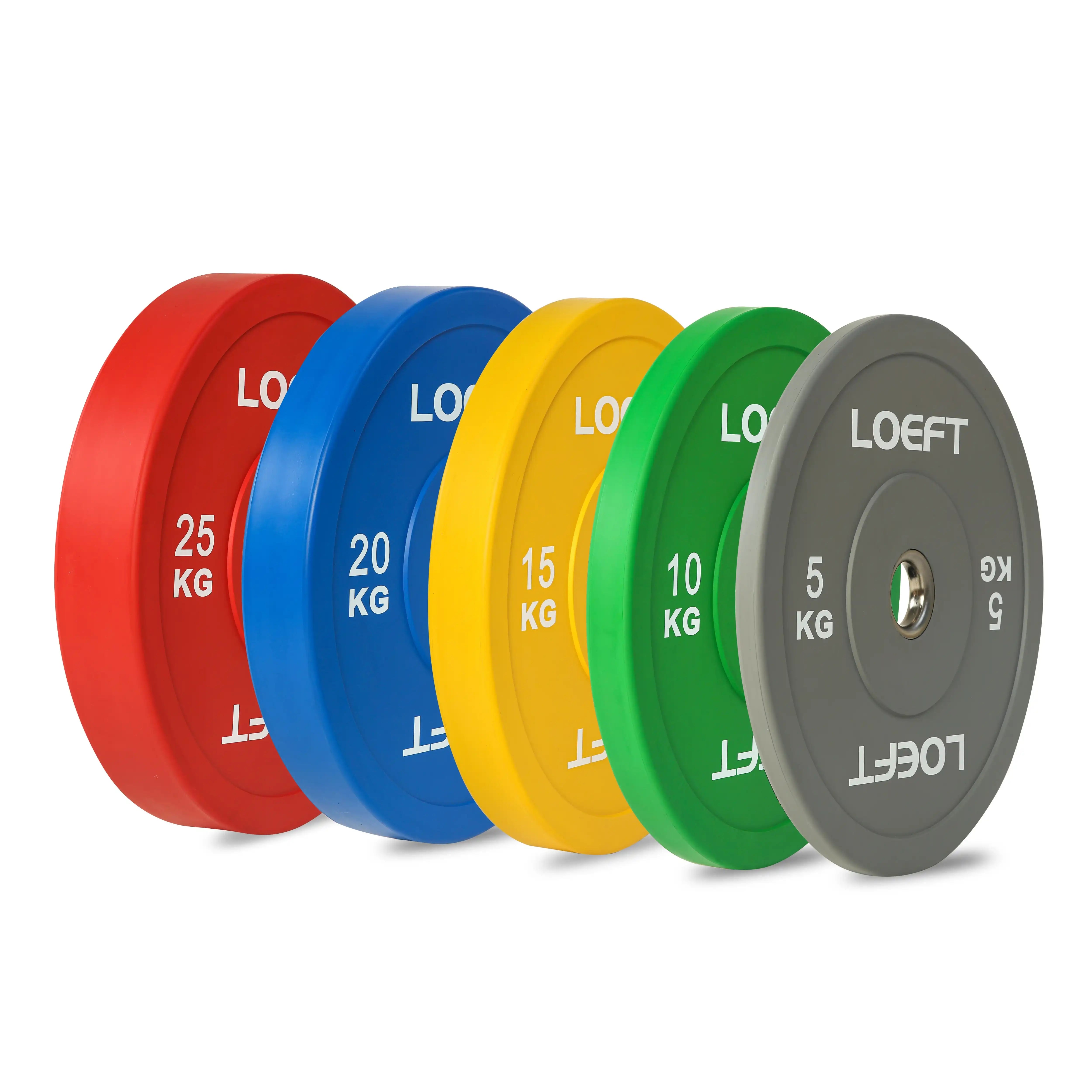 Color Rubber Bumper Plates 2.0
